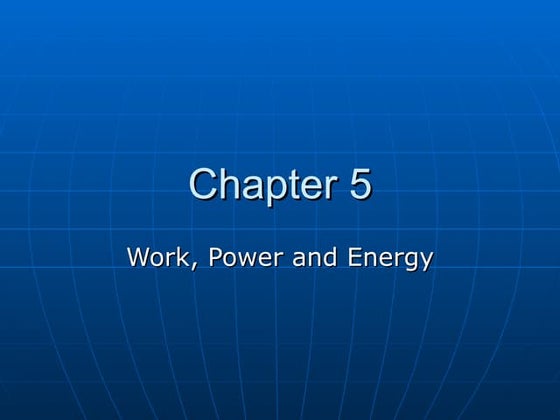 Ppt on work energy and power class xi science | PPT