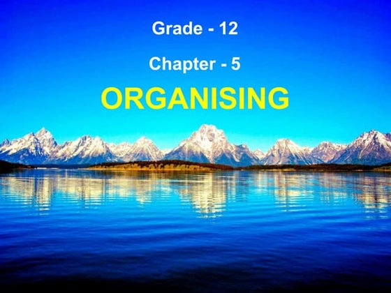 Module 2 Lo1 Organisation Structure Pptx