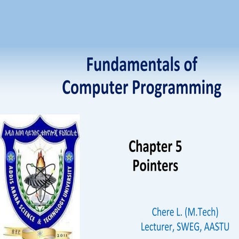 Chapter 5 Part I Pointerspdf Data Storage And Warehousing