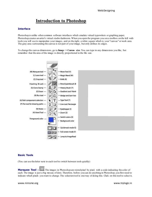 Photoshop notes | PDF