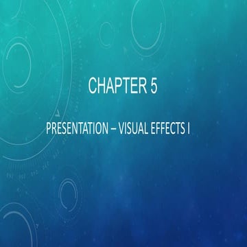 Chapter 5 Presenation Visual effects PPT final.pdf | Operating Systems ...