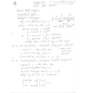 chapter 5 problems related to tuned mass damper | PPTX | Physics | Science