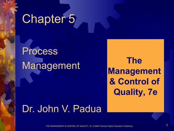 Processes of management | PPTX