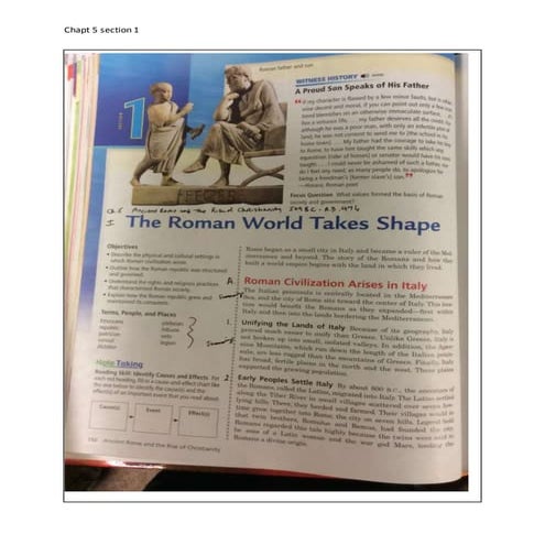 Chapter 5 section 1 World History | DOCX