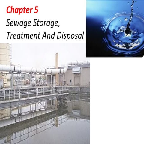 Chapter 5(sewagetreatment) | PPT