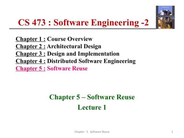 Object Oriented Software Engineering And Software Reuse Ppt 4418