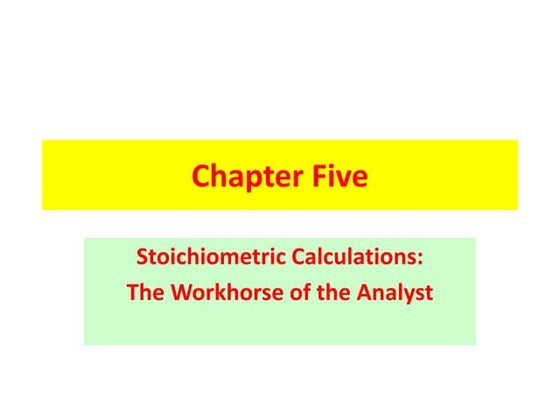 Before, Change, After (BCA) Tables for Stoichiometry | PPT