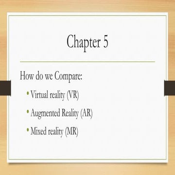 Chapter 5 - Augmented Reality.pptx