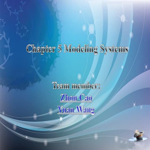 Chapter5 Yuan Wang+Zhou Cao | PPT