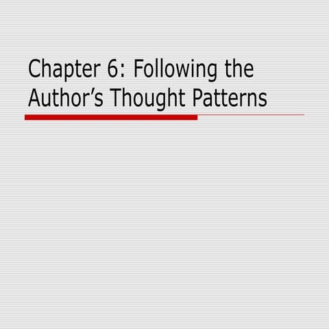 Chapter 6 | PPT