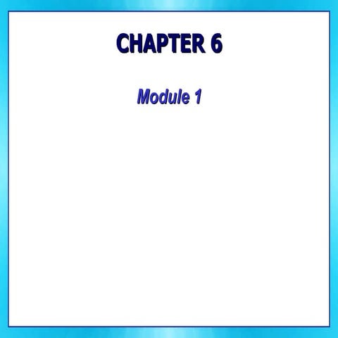 Chapter 6 | PPT
