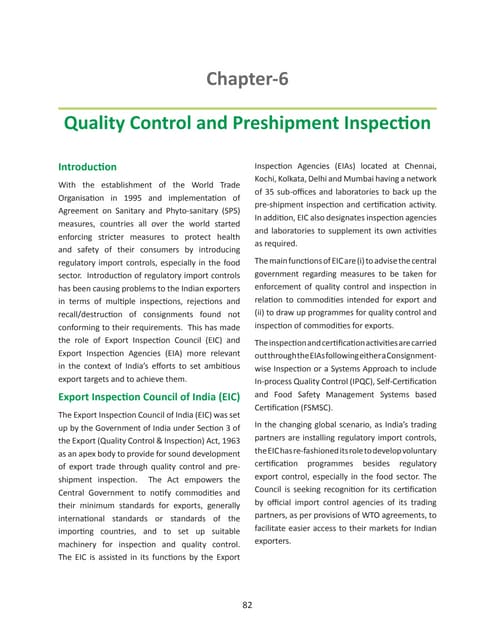 Export inspection | PPTX