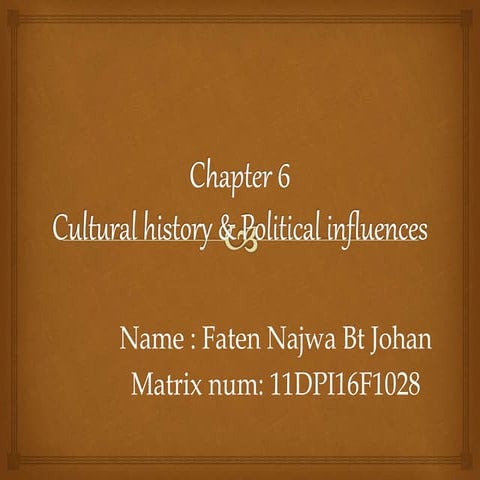Chapter 6 | PPT