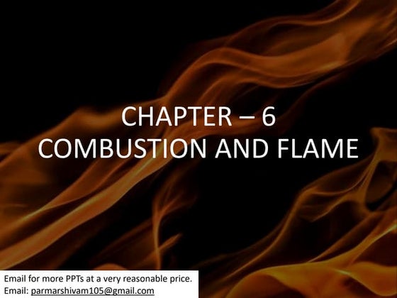 Combustion And Flame, Class 8 | PPTX | Chemistry | Science