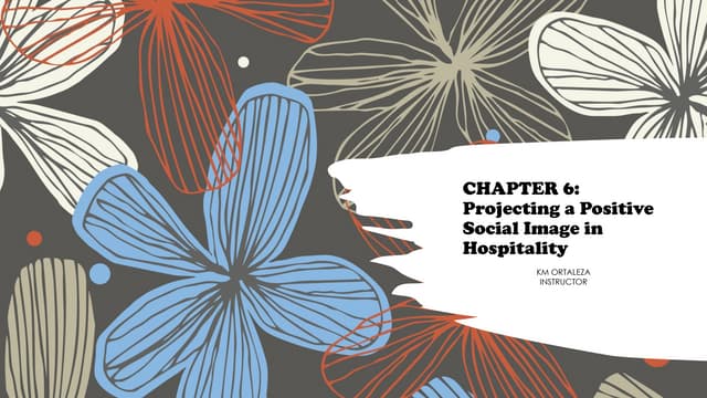 HOSPITALITY INDUSTRY GROOMING STANDARDS.pptx