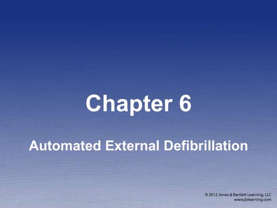 Automated External Defibrillator (AED) | PPTX