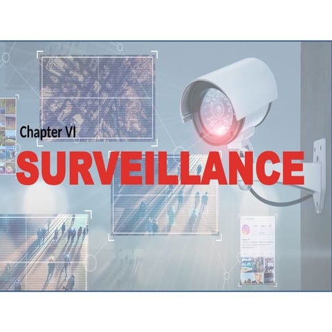 Fundamentals in Criminal Investigation; CDI1-CHAPTER 6- Surveillance.pptx
