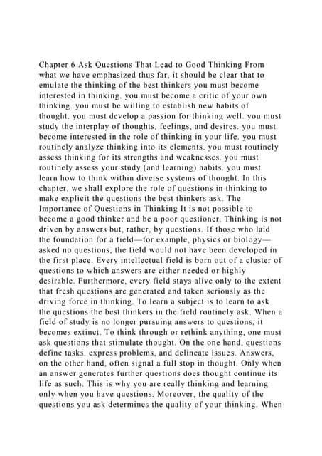 Thought Provoking Questions English Week 8 | PPTX | Internet for ...