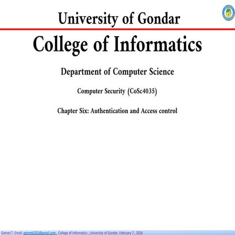 Presentation on computer networking | PPTX