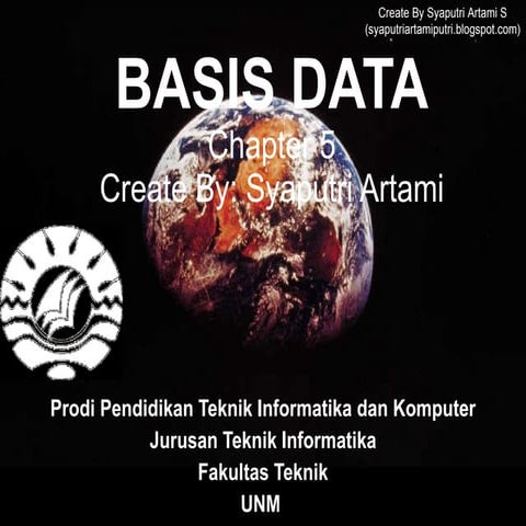 Chapter6(basis data)p | PPT