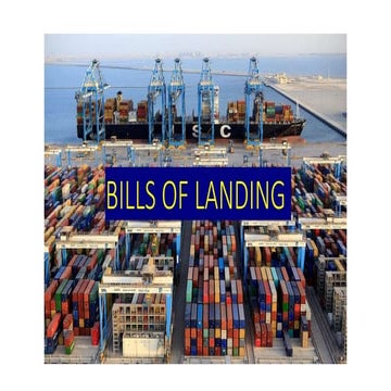 Chapter 6 Bills of Landing.pptx