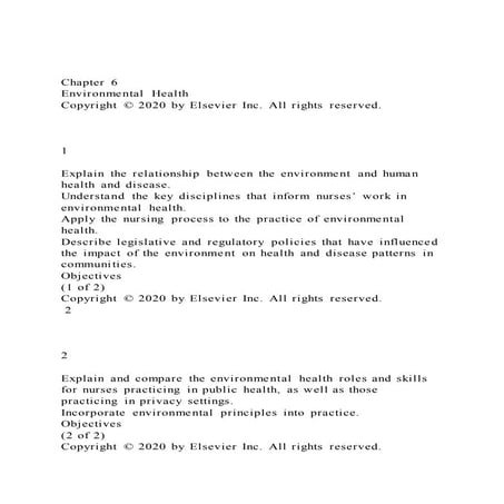 Environmental Hygiene | PPTX