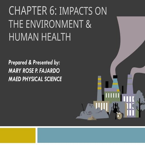 ENVIRONMENTAL SCIENCE: effects of humans in the environment | PPT