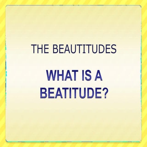 Chapter 6 Living the beatitudes Pascal Mystery of Christ.pptx