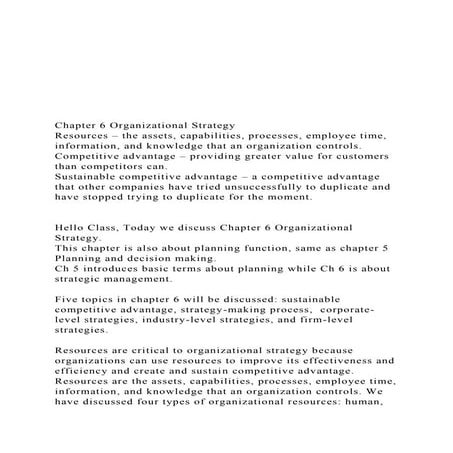 Strategic planning document for at | DOC