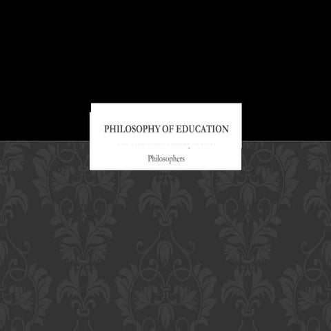 Chapter 6 philosophy edu470 | PPT
