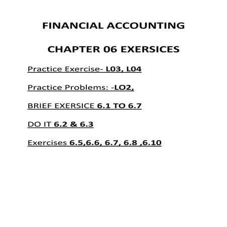 Chapter 6 practice questions | PDF