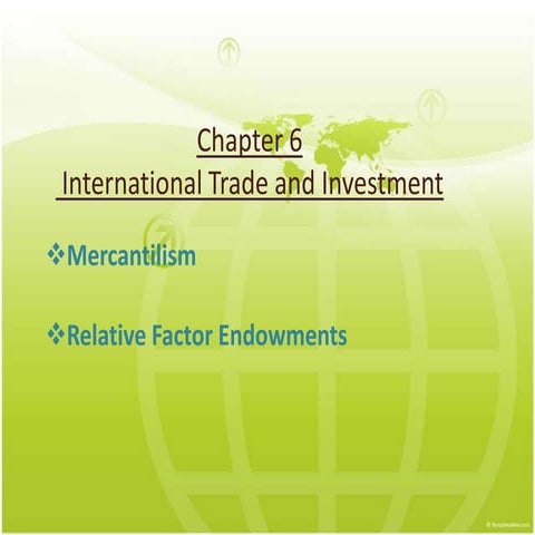 Chapter 6presentation | PPTX | Economy | Business and Finance