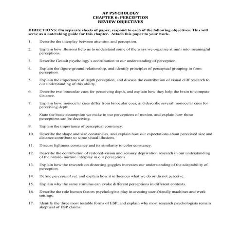 Chapter 6 review qs | PDF