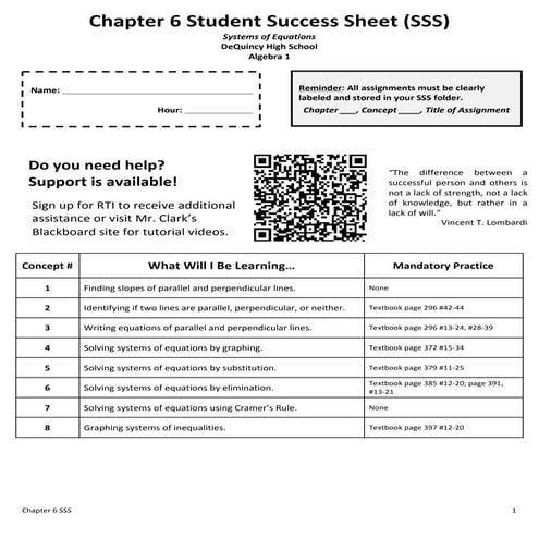 Chapter 6 Concept 2 | PDF