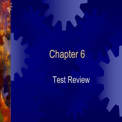 Chapter 6 test_review Science | PPTX | Chemistry | Science