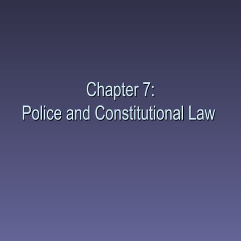 Chapter 7 | PPT | Law