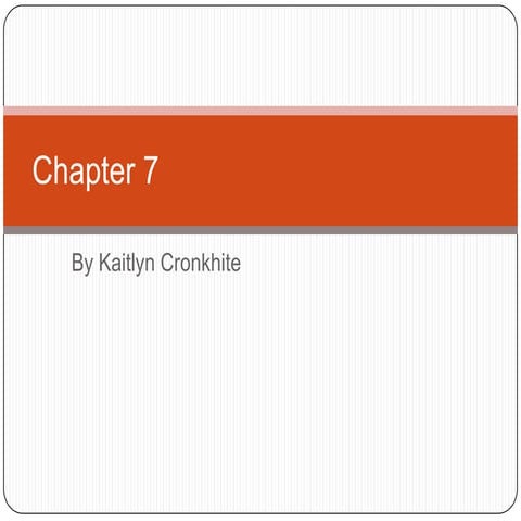 Chapter 7 | PPTX | North America Travel | Travel Locations