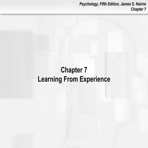 Psychology 101: Chapter7 | PPT