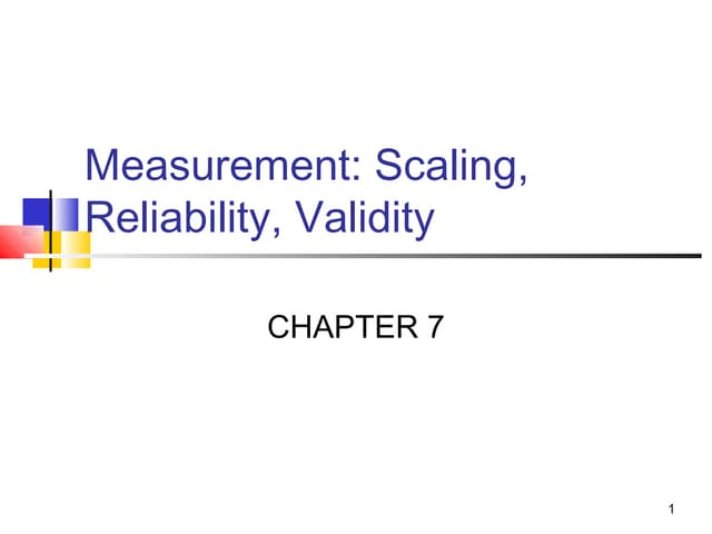 Measurement Scales in Research | PPTX