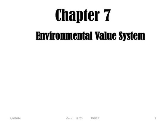 Ib ess exam notes | PDF