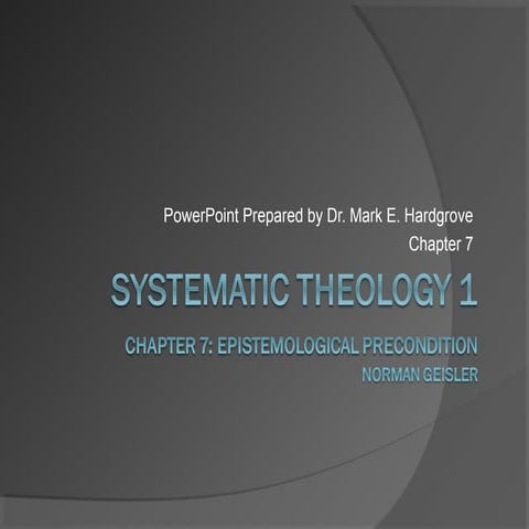 Chapter 7 | PPT | Christianity | Religion & Spirituality