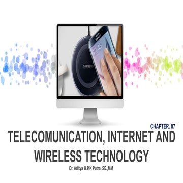 Chapter 7. telecomunication, internet and nircable technology | PDF