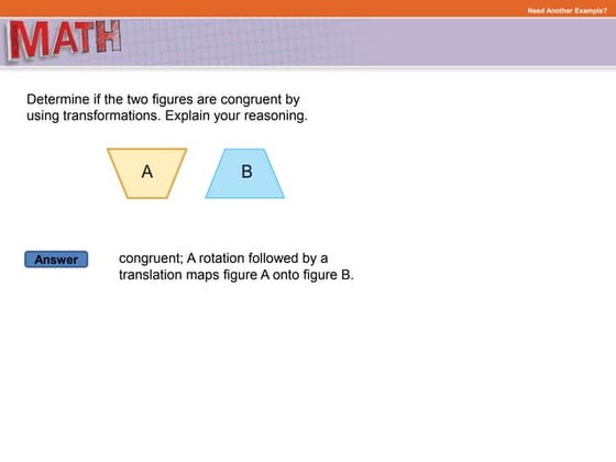 Congruence of triangles | PPT