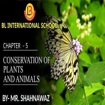 Conservation of Plants and Animals | PPT