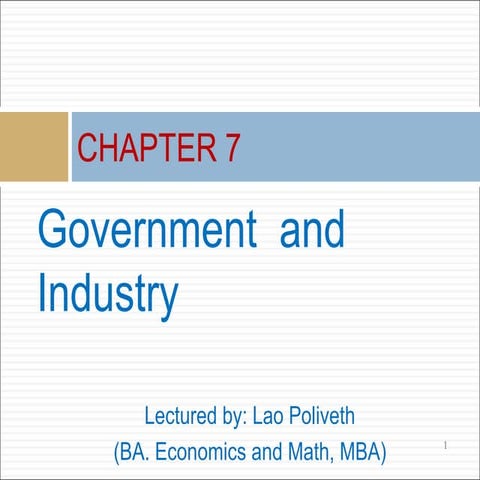 Chapter7-Government and Industry.ppt tax non org | PPT