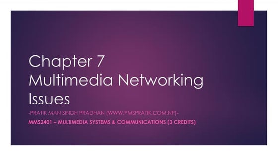 Chapter 2 Multimedia Communications Pdf Computer Networking Computing
