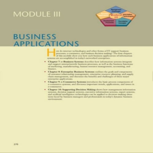 Chapter 7 o-brien 13e | PDF