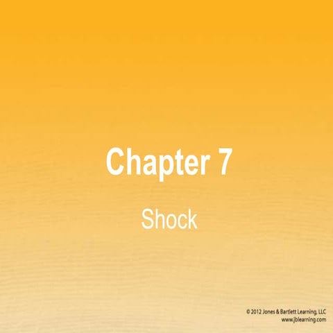 Chapter 7 Shock | PPT