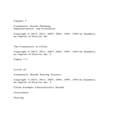 health need assessment | PPTX