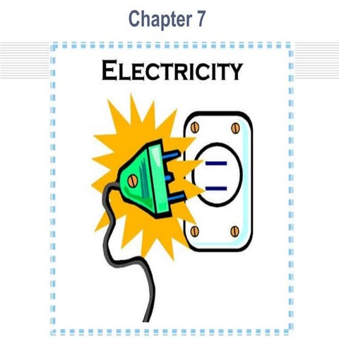 Form 3 PMR Science Chapter 7 Electricity | PPTX | Chemistry | Science
